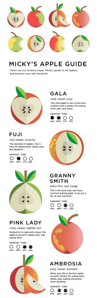 Your Fall Apple Guide, From SPUD's Director of Produce