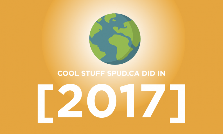 Spud 2017 Year End Review: We've done a lot together!