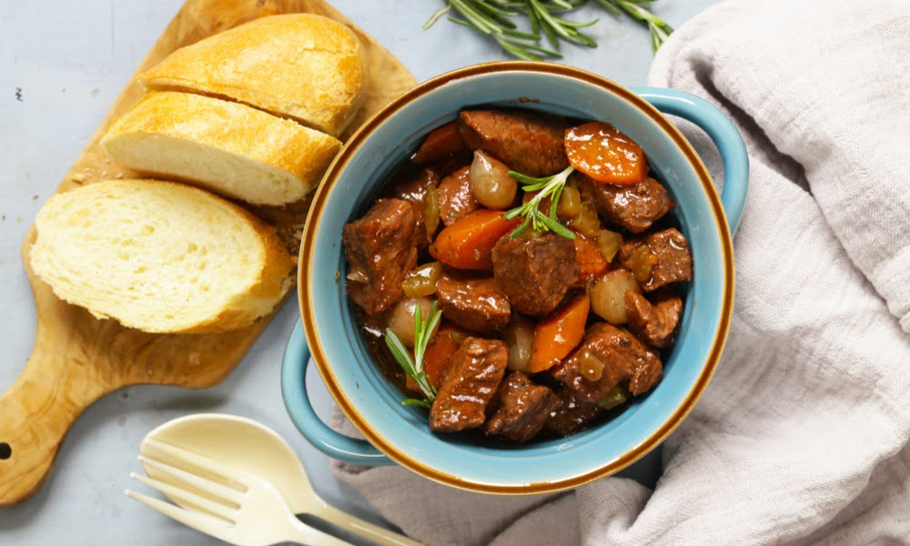 Comforting Stout Beer Beef Stew Recipe - SPUD.ca